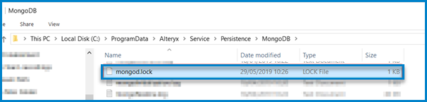Alteryx Server: Error: Alteryx Service fails to start after Server shutdown