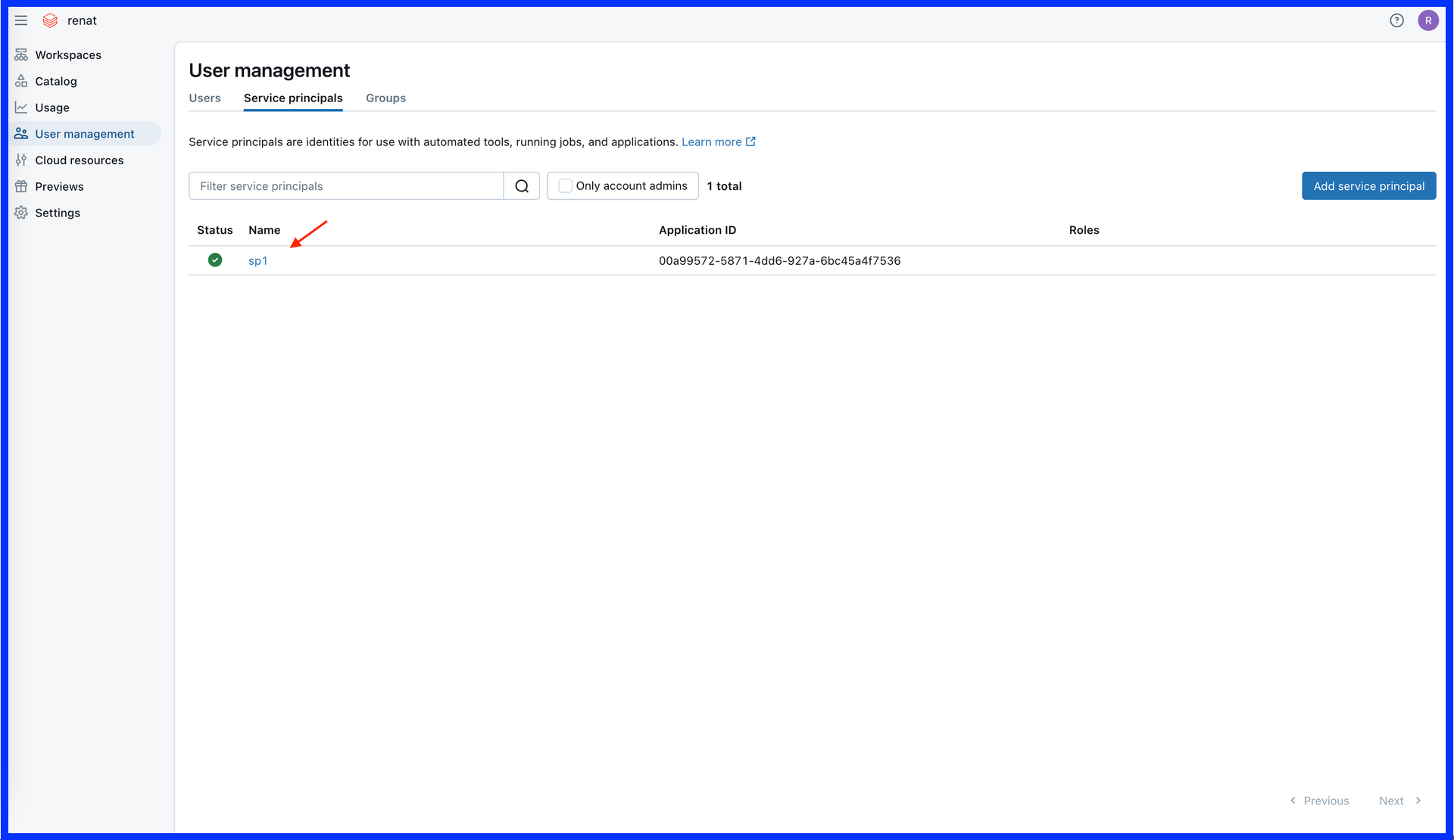 Configure OAuth access to Databricks using service principals and OAuth ...