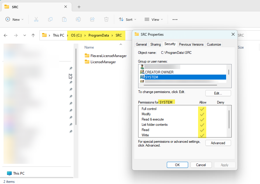 Licensing Error: There was an error retrieving license information ...