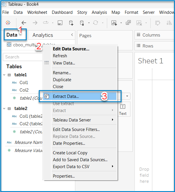 How to create Tableau TDS file to be used in Tableau Output Tool?