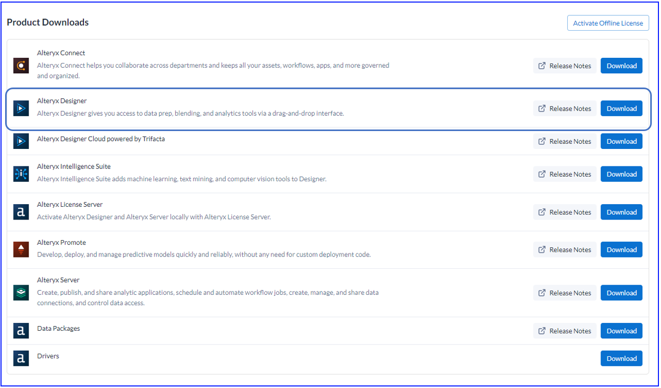 How to download and install Alteryx Designer
