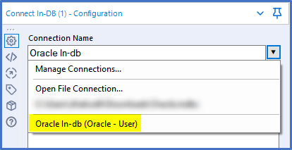 How To: Create an In-Database Connection