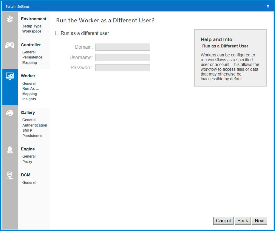 How Workflow Credentials Work on a Gallery