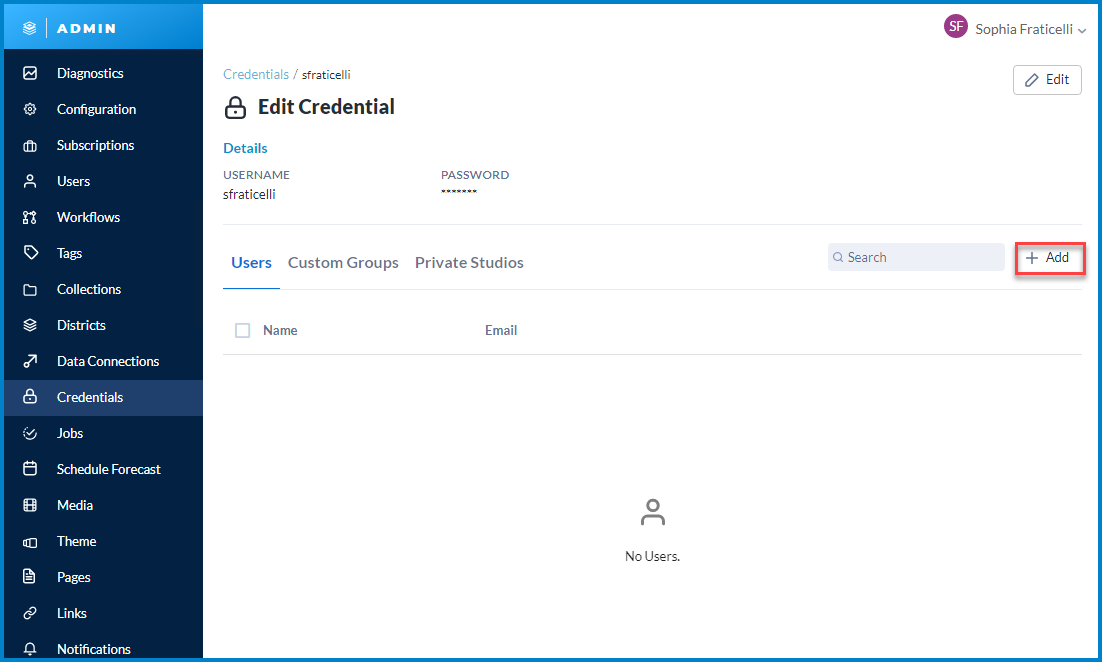How Workflow Credentials Work on a Gallery